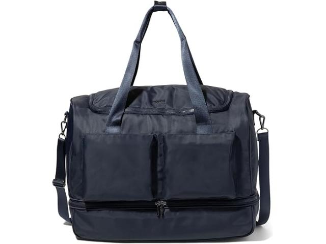 (取寄) バッガリーニ レディース デラックス フィフス アベニュー ウィークエンダー Baggallini women Deluxe Fifth Avenue Weekender French Navy Twill