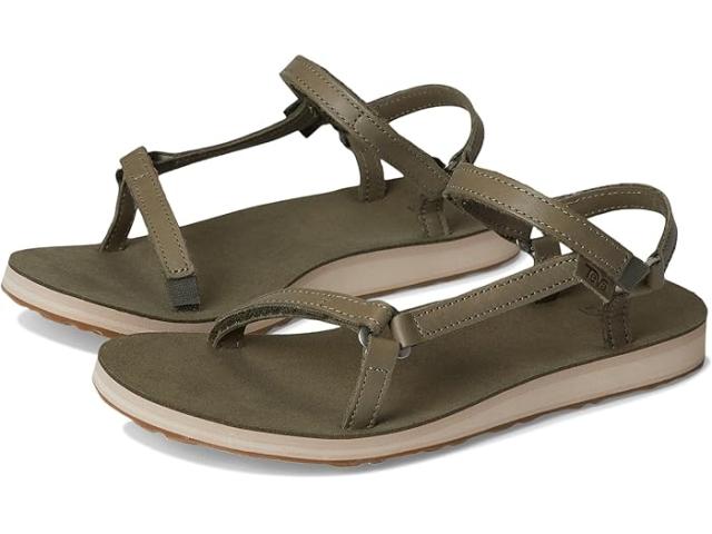 (取寄) テバ レディース オリジナル ユニバーサル スリム リーア Teva women Original Universal Slim Lea Burnt Olive