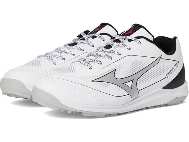 (取寄) ミズノ ダイヤモンド ターフ Mizuno Cushionrevo Diamond Turf White/Black