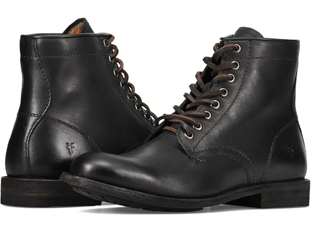 (取寄) フライ メンズ タイラー フレックス レース アップ Frye men Tyler Flex Lace Up Black 1