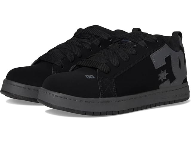 (取寄) メンズ コート ワーク コンプ トゥ SD DC Work men Court Graffic Work Comp Toe SD Black/Grey