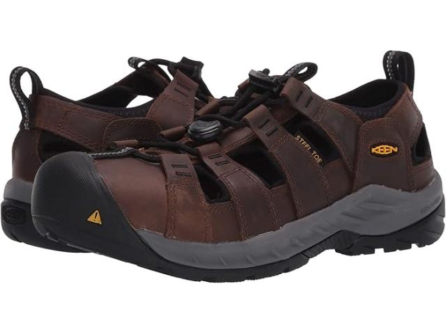 (取寄) キーン ユーティリティ メンズ アトランタ リ クーラー+ KEEN Utility men Atlanta II Cooler+ Cascade Brown/Black