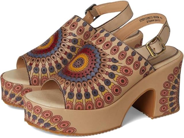 (取寄) ラルティストバイスプリングステップ レディース  L'Artiste by Spring Step women Stevienix Beige Multi