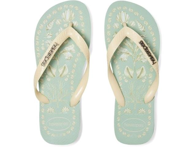 (取寄) ハワイアナス レディース トップ トロピカリア サンダル Havaianas women Top Tropicalia Sandals Coast Green