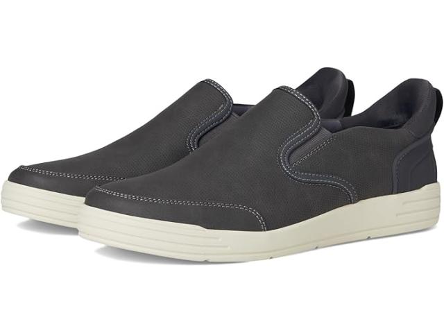 (取寄) ナン ブッシュ メンズ コア シティ ウォーク EZ スリッポン スニーカー イージー オン アンド イージー オフ Nunn Bush men Kore City Walk EZ Slip-On Sneakers Easy On and Easy Off Grey