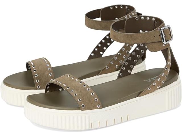 (取寄) ミア レディース エヴリン MIA women Evelin Khaki/Silver