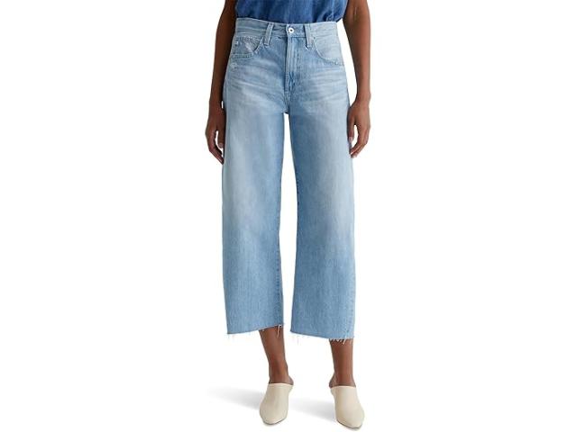 (取寄) AGジーンズ レディース ハッティー ハイ ライズ クロップ バレル イン サンライズ AG Jeans women Hattie High Rise Crop Barrel in Sunrise Sunrise