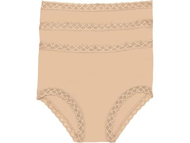 (取寄) ナトリ レディース ブリス フル ブリーフ 3-パック Natori women Natori Bliss Full Brief 3-Pack Cafe