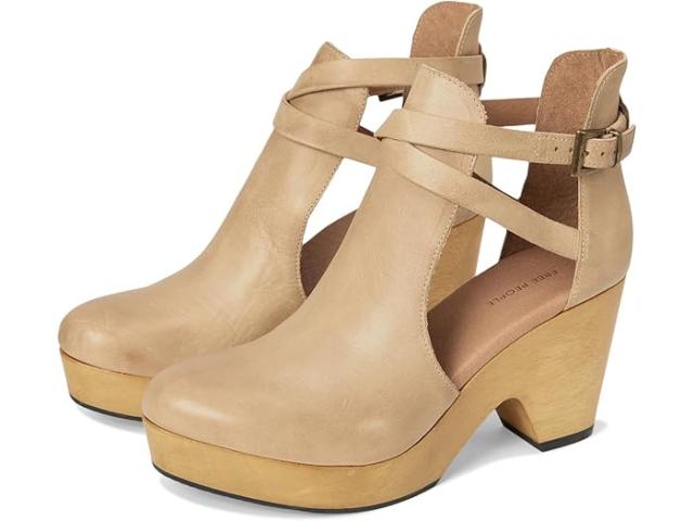 (取寄) フリーピープル レディース シーダー レザー クロッグス Free People women Cedar Leather Clogs Parchment