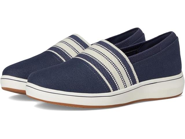 (取寄) クラークス レディース ブリーズ スカイ ミスト Clarks women Breeze Sky Mist Navy Textile