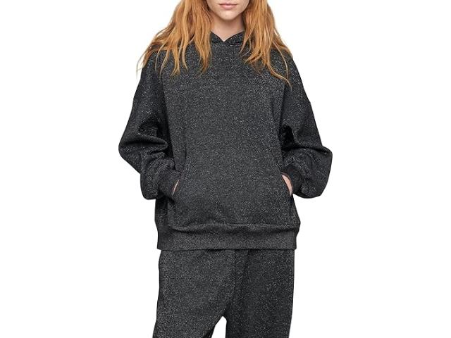 (取寄) スピリチュアル ギャングスター レディース シマー イージー コージー パーカー Spiritual Gangster women Shimmer Easy Cozy Hoodie Black