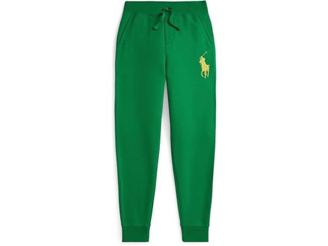 (取寄) ラルフローレン キッズ メンズ ビッグ ポニー フリース ジョガー パンツ (ビッグ キッド) Polo Ralph Lauren Kids men Big Pony Fleece Jogger Pants (big Kid) Cruise Green