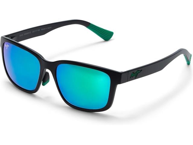 (取寄) マウイ ジム メンズ レヒワ AF Maui Jim men Lehiwa AF Matte Black/Mauigreen Polarized