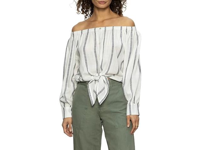 (取寄) サンクチュアリ レディース バレエ タイ トップ Sanctuary women Ballet Tie Top Stripe