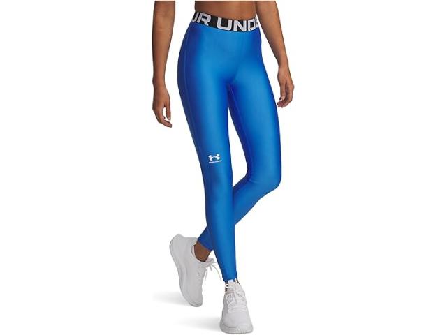 (取寄) アンダーアーマー レディース ヒートギア オーセンティクス レギンス Under Armour women HeatGear Authentics Leggings Blue Atlantis/White