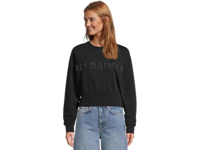 (取寄) オールセインツ レディース セパロ パール スウェット AllSaints women Separo Pearl Sweat Black
