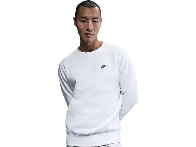 (取寄) ナイキ メンズ クラブ バスケット ボール クルー Nike men Club Basket Ball Crew White/Black