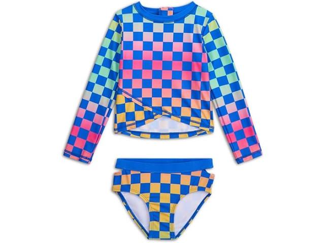 (取寄) アパマンキッズ ガールズ オシャーナ ラッシュ ガード セット (トドラー/リトル キッド/ビッグ キッド) Appaman Kids girls Oceana Rash Guard Set (Toddler/Little Kid/Big Kid) Checkerboard