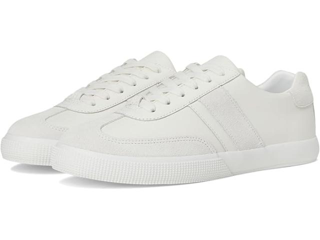 (取寄) ローレン ラルフローレン レディース レザー アンド スエード スニーカー Lauren Ralph Lauren women Braylee Leather & Suede Sneakers  White/Bianco