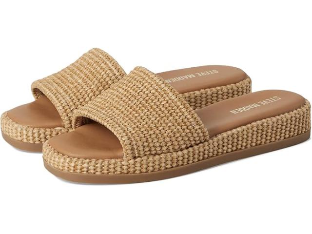(取寄) スティーブマデン レディース ボードウォーク Steve Madden women Boardwalk Natural Raffia