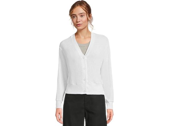 (取寄) マイケル スターズ レディース イルサ V-ネック カーディガン Michael Stars women Ilsa V-neck Cardigan White