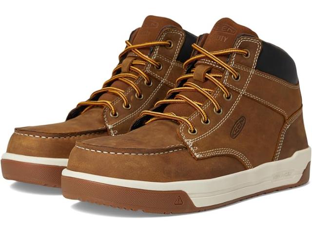(取寄) キーン ユーティリティ メンズ ギブソン ブーツ (カーボン-ファイバー トゥ) KEEN Utility men Gibson Boot (Carbon-Fiber Toe) Belgian/Gum