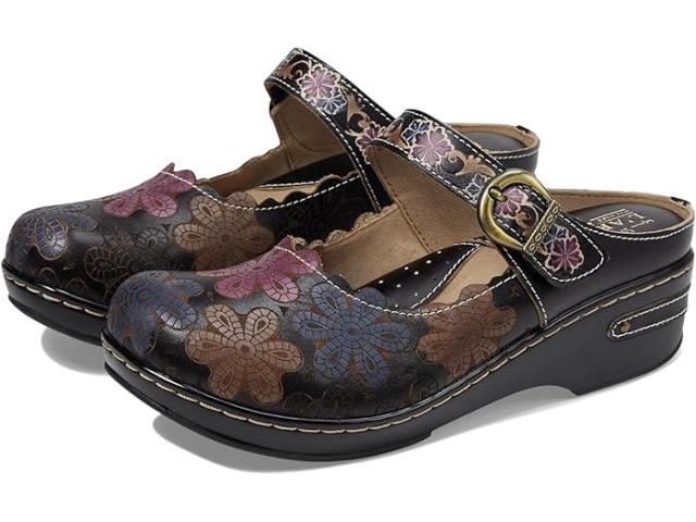 (取寄) ラルティストバイスプリングステップ レディース  L'Artiste by Spring Step women L'Artiste by Spring Step Flochino Black Multi