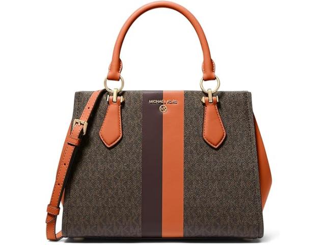 (取寄) マイケルコース レディース マリリン ミディアム サッチェル MICHAEL Michael Kors women Marilyn Medium Satchel Orange Punch