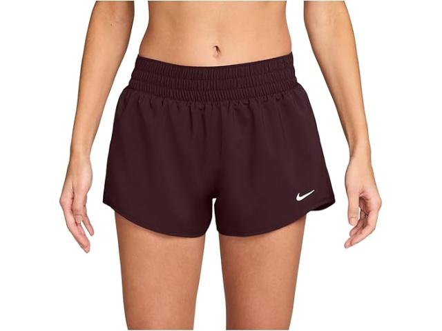 (取寄) ナイキ レディース ワン ドライ-フィット ミッドライズ 3 ブリーフ-ラインド ショーツ Nike women One Dri-FIT Mid-Rise 3