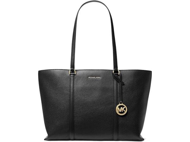 (取寄) マイケルコース レディース テンプル ラージ トート MICHAEL Michael Kors women Temple Large Tote Black