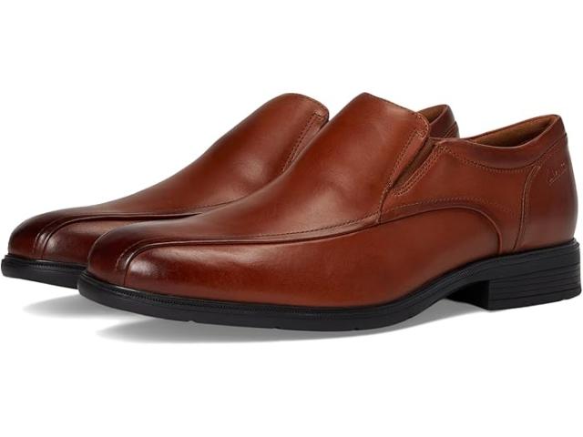 (取寄) クラークス メンズ ステップ Clarks men Steadwell Step Dark Tan Leather