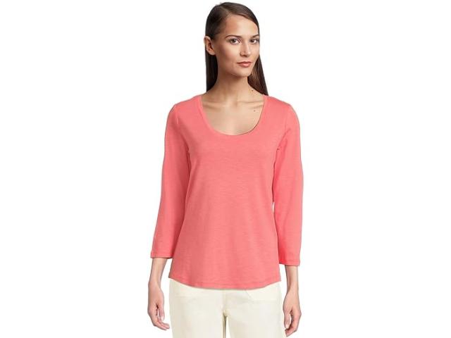 (取寄) トミーバハマ レディース アシュビー アイルズ リブ 3/4 スリーブ スクープ  Bahama women Ashby Isles Rib 3/4 Sleeve Scoop Melon Berry