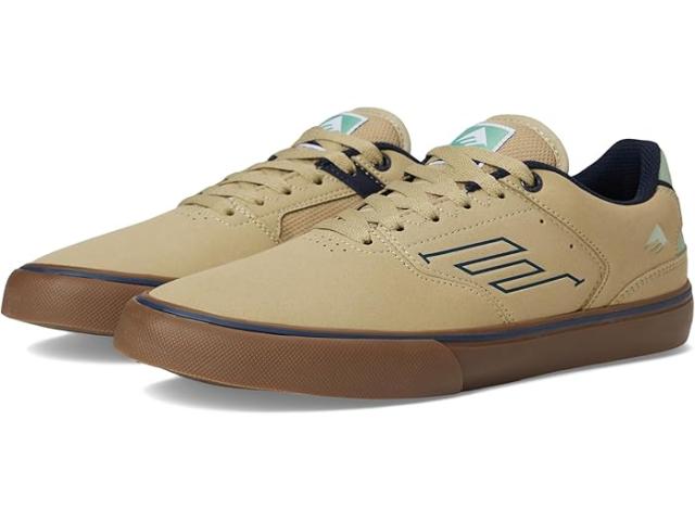 (取寄) エメリカ メンズ ザ ロー バルク Emerica men The Low Vulc Tan/Blue/Green