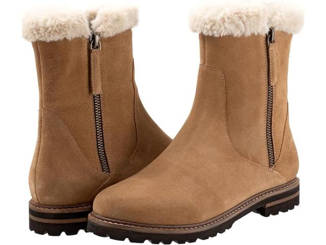 (取寄) トロッターズ レディース フォーエバー Trotters women Forever Beige Suede