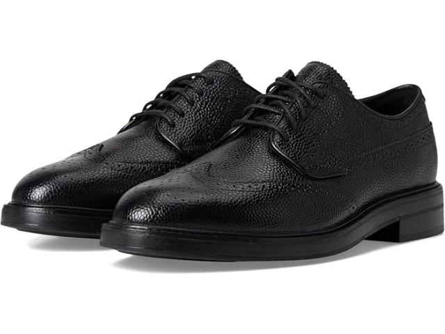 (取寄) コールハーン メンズ ジャドソン グランド ウィングチップ オックスフォード Cole Haan men Judson Grand Wingtip Oxfords Black Scotch Grain/Black