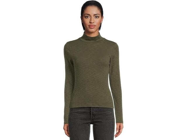 (取寄) リラ P レディース リブ スラブ タートルネック Lilla P women Rib Slub Turtleneck Lichen