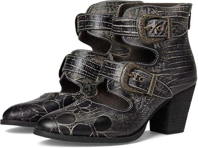 (取寄) ラルティストバイスプリングステップ レディース  L'Artiste by Spring Step women Notched-nature Black