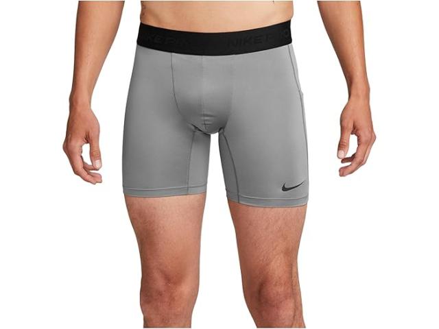 (取寄) ナイキ メンズ プロ ドライ-フィット ショーツ Nike men Pro Dri-FIT Shorts Smoke Grey/Black