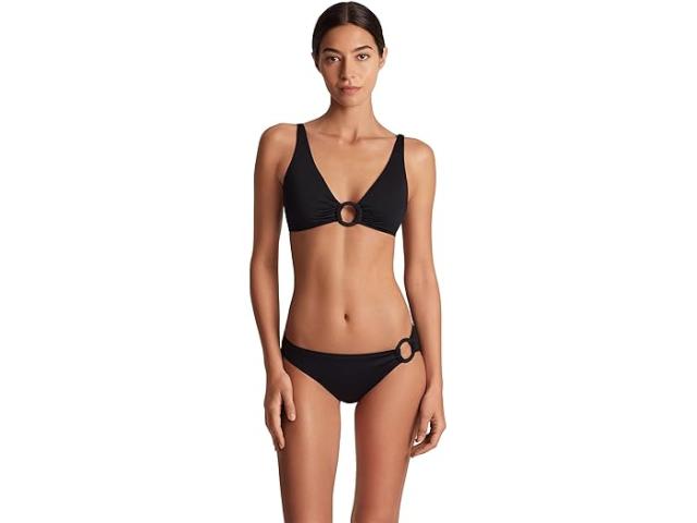 (取寄) ローレン ラルフローレン レディース ビーチ クラブ ソリッド マクラメ リング ボトム Lauren Ralph Lauren women Beach Club Solid Macrame Ring Bottom Black