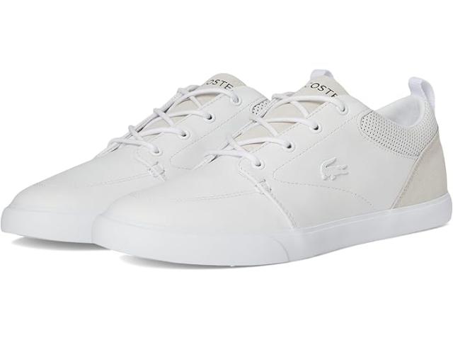 (取寄) ラコステ メンズ ベイリス レザー スニーカー Lacoste men Bayliss Leather Sneakers White