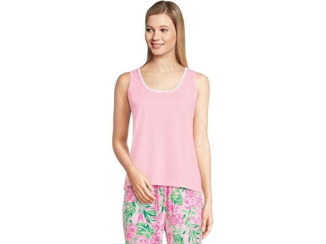 (取寄) リリー ピュリッツァー レディース ガビー クローシェ トリムド ニット Lilly Pulitzer women Gabbie Crochet Trimmed Knit Conch Shell Pink