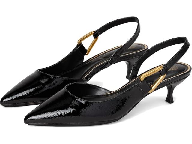 (取寄) ヴィンスカムート レディース ラッソ バックル スリングバック パンプス Vince Camuto women Inari Lasso Buckle Slingback Pumps Black