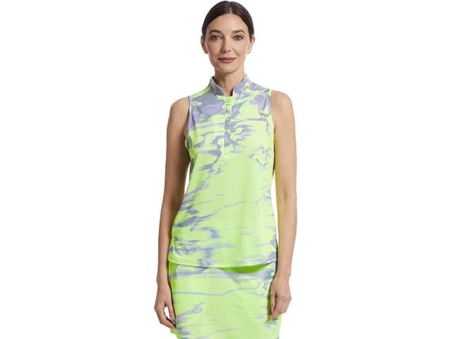 (取寄) ジェイミー サドック レディース ポップコーン クランチー スリーブレス トップ Jamie Sadock women Popcorn Crunchie Sleeveless Top Glow