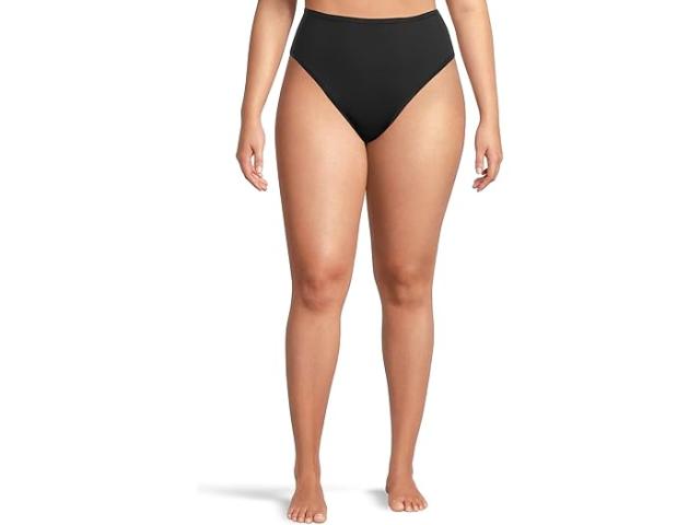 (取寄) ハンキー パンキー レディース プラス サイズ ハイ ライズ トング Hanky Panky women Yourfit Plus Size High Rise Thong Black