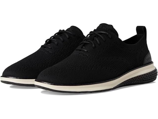 (取寄) コールハーン メンズ オリジナル グランド エナジー ウィーブ ステッチライト ウイング オックスフォード Cole Haan men Original Grand Energy Weave Stitchlite Wing Oxford Black/Ivory/Ivory