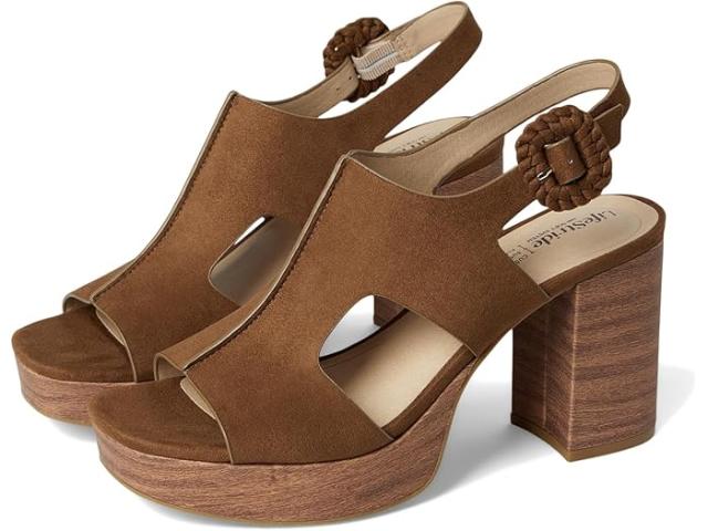 (取寄) ライフストライド レディース オードラ LifeStride women Audra Strappies Fawn Brown Fabric