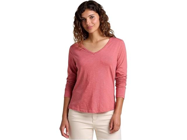 (取寄) トードアンドコー レディース マーリー リ ロング スリーブ ティー Toad&Co women Marley Ii Long Sleeve Tee Dusty Cedar