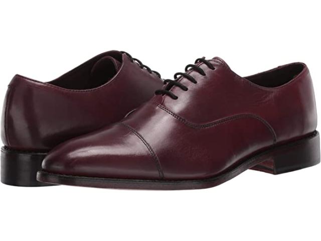 (取寄) アンソニーヴィア メンズ クリントン キャップ トゥ オックスフォード Anthony Veer men  Clinton Cap Toe Oxford Oxblood