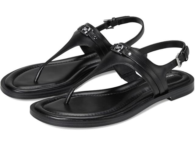 (取寄) マイケルコース レディース マンディ トング サンダル MICHAEL Michael Kors women Mandy Thong Sandal Black
