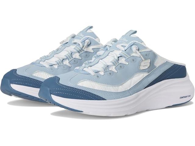 (取寄) スケッチャーズ レディース コンツアー フォーム コージー フィット ビンテージ ドリーム SKECHERS women Contour Foam Cozy Fit Vintage Dream Light Blue